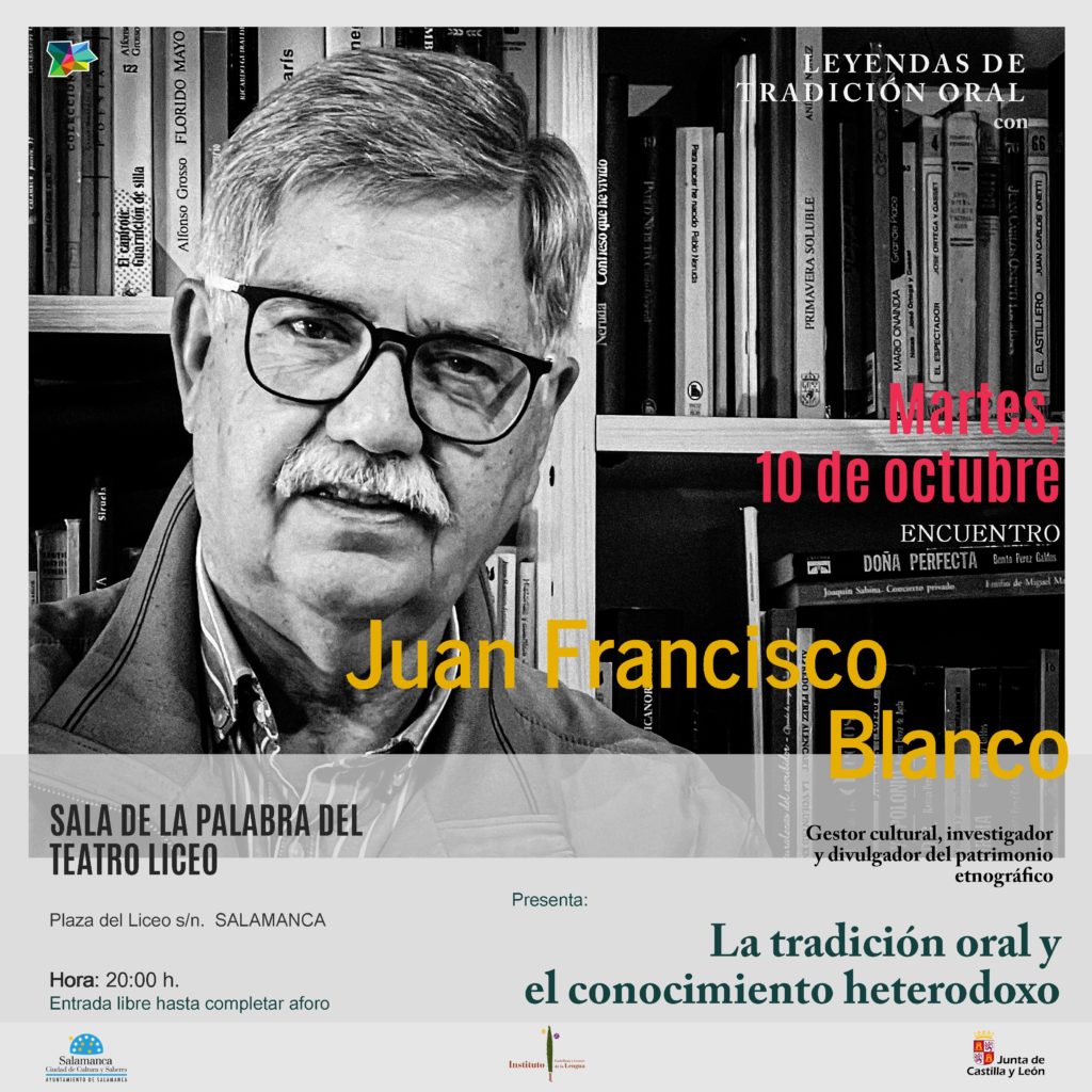 ‘Leyendas de Tradición Oral’, con Francisco Blanco – ILCYL